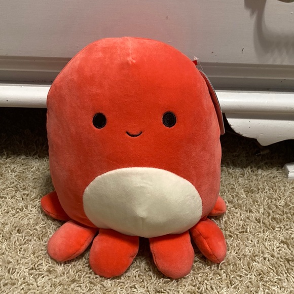 Squishmallows | Toys | Red Octopus Squishmallow | Poshmark